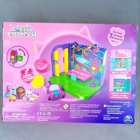 Netflix | Toys | Gabbys Dollhouse Carlita Purrific Play Room Playset ...